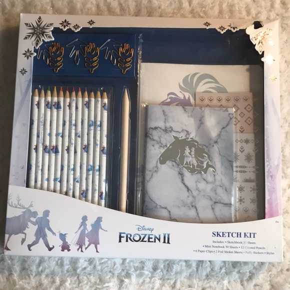 Disney | Other | Disney Frozen Ii Sketch Kit New | Poshmark